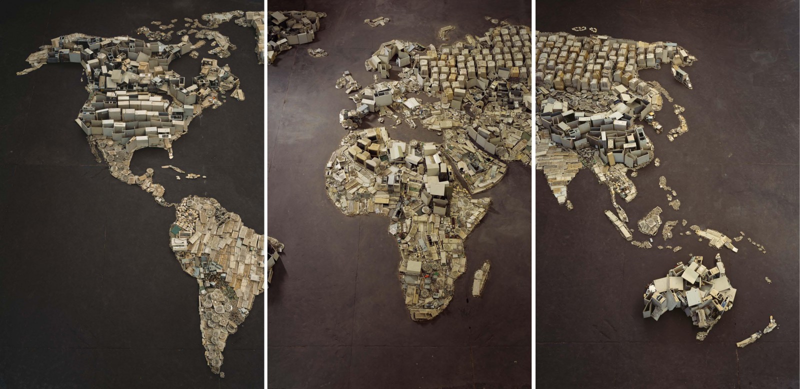 WWW (World Map), Pictures of Junk | Collection d'art Société Générale